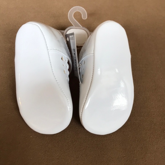 Shoes | Nwt Infant Girl Patent Leather White Shoes | Poshmark
